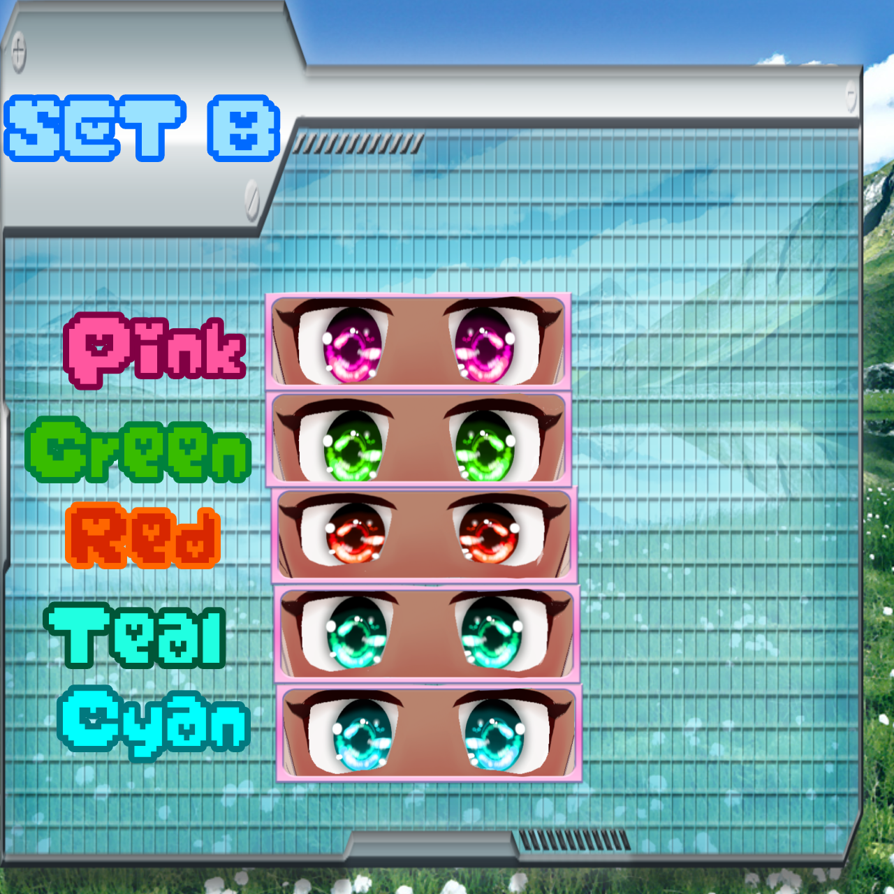 CyberBot irises - cocochan - BOOTH