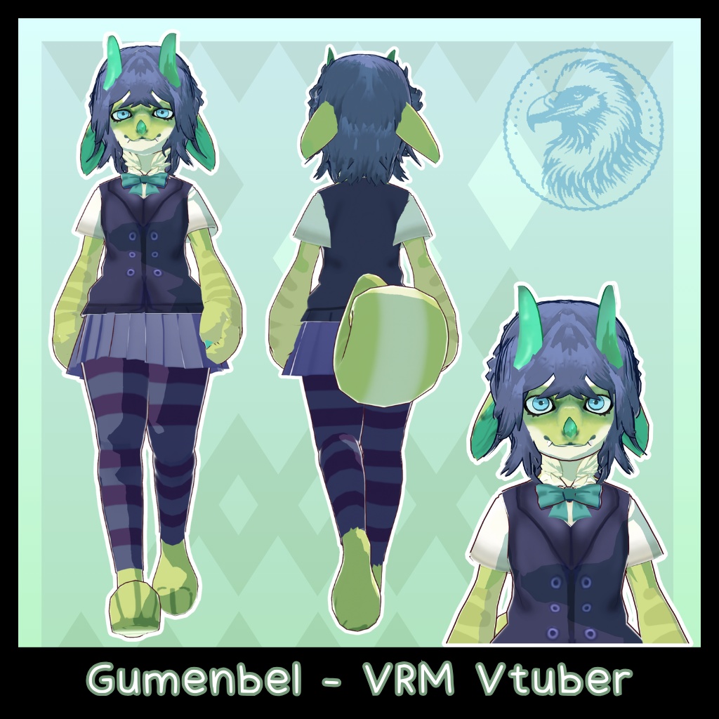 Gumenbel vtuber (VRM) - Barbatus Store - BOOTH
