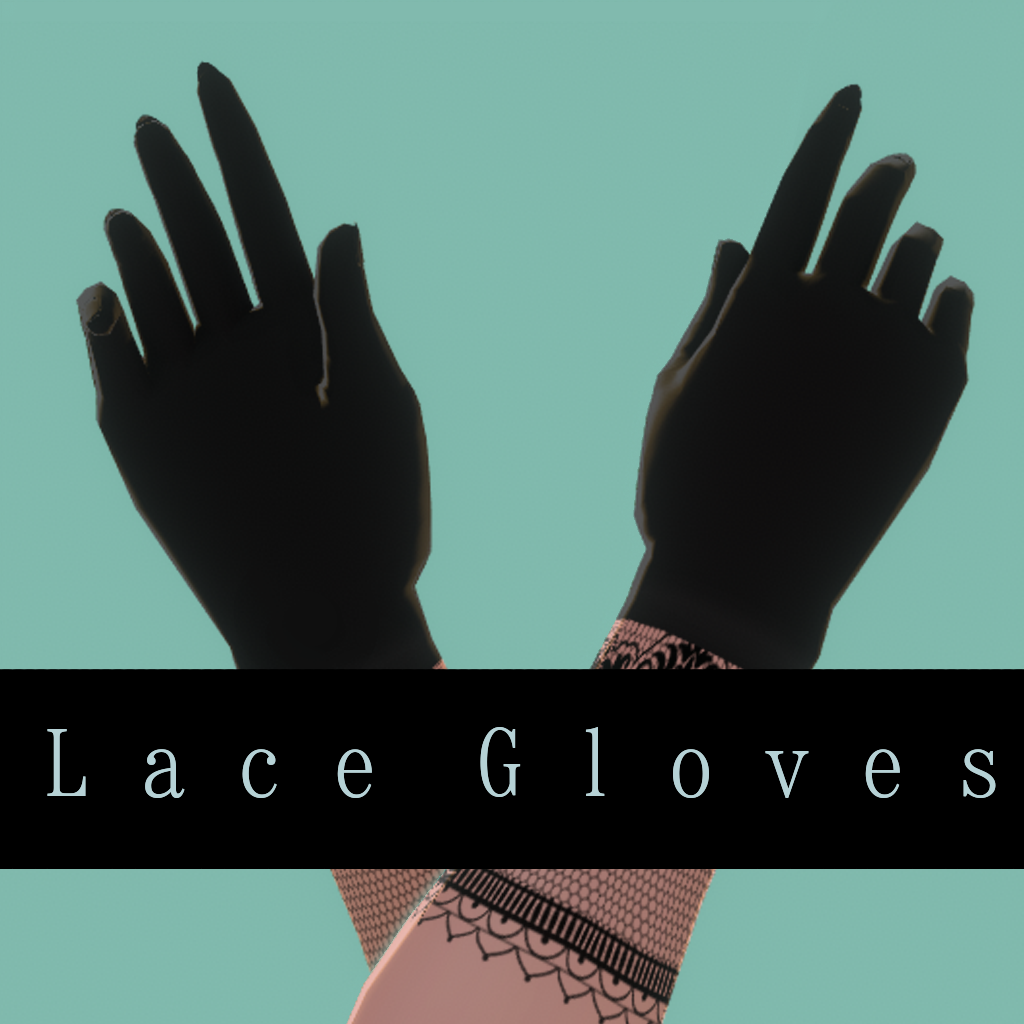[Vroid] Lace Gloves - Moving Shop ! - BOOTH