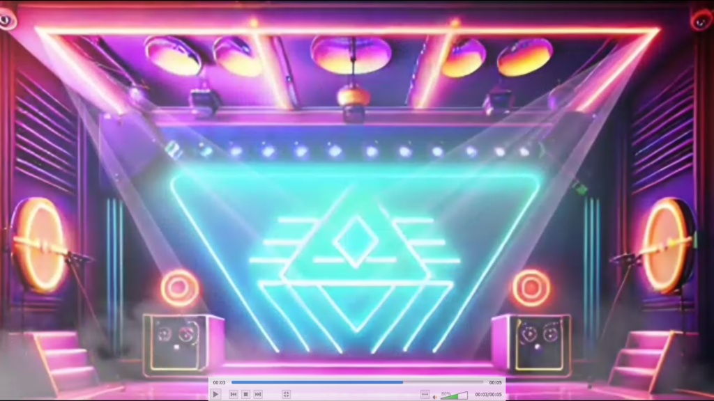 Two Neon Stages For VTuber (Live2D) MP4 - Seighcho - BOOTH