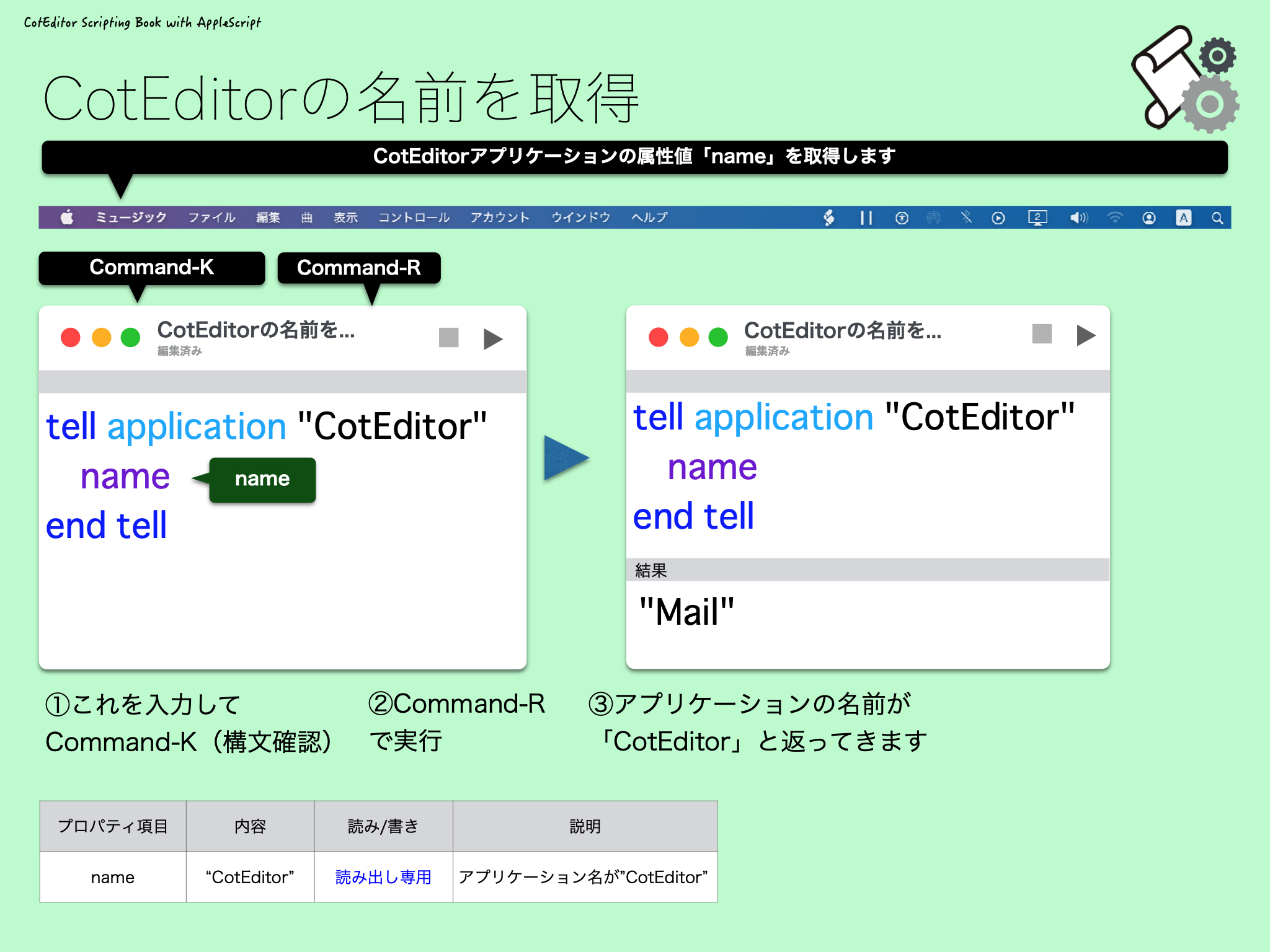 CotEditor Scripting Book with AppleScript - piyomarusoft - BOOTH