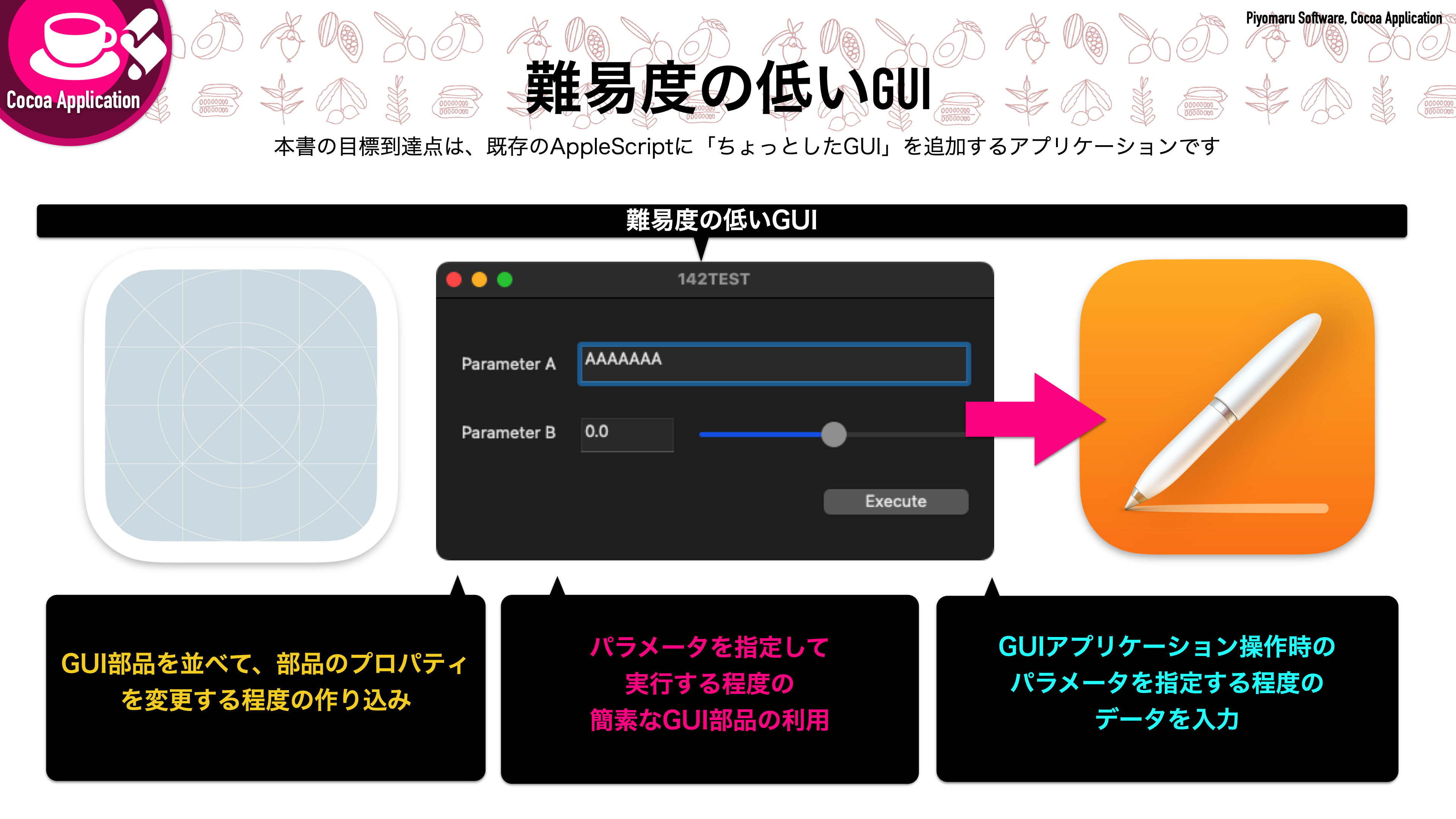 AppleScript＋XcodeでつくるMacアプリ Xcode 14対応 - piyomarusoft - BOOTH