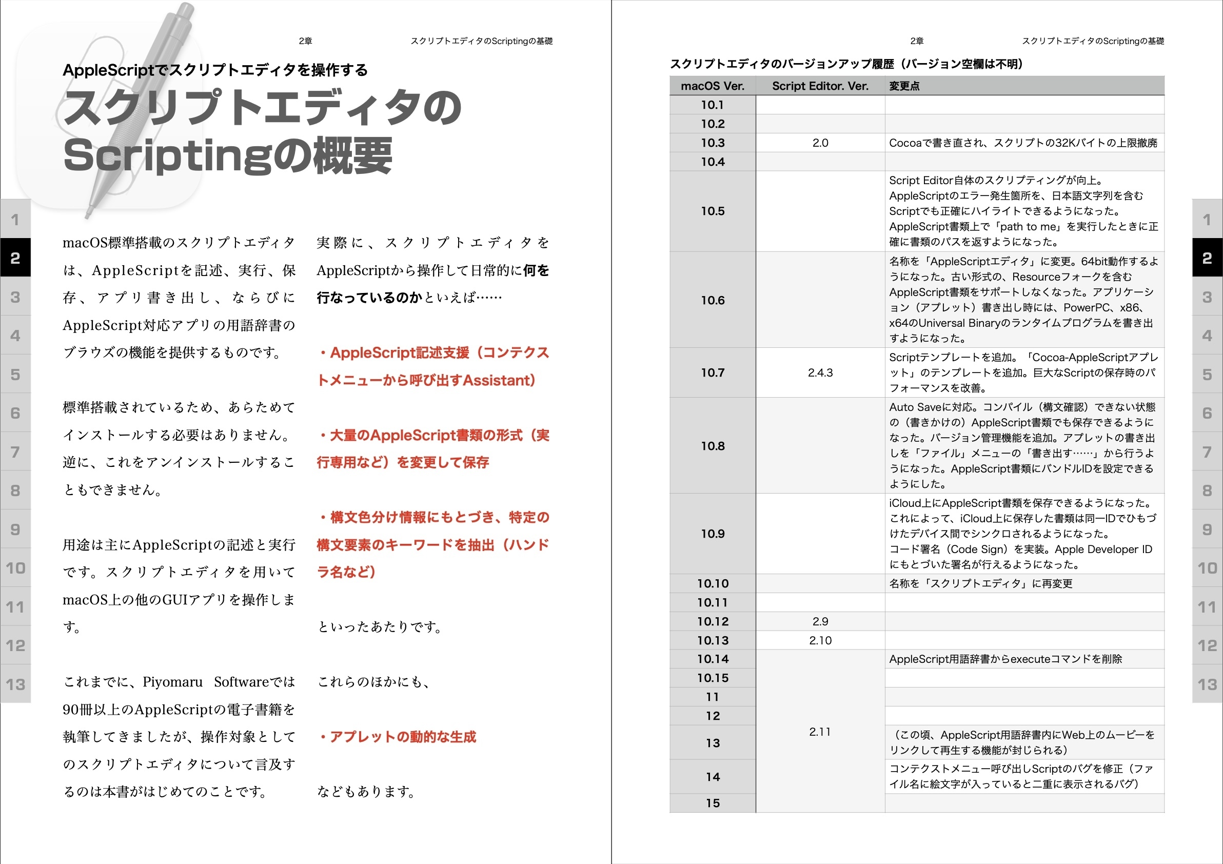 スクリプトエディタScripting Book with AppleScript - piyomarusoft - BOOTH