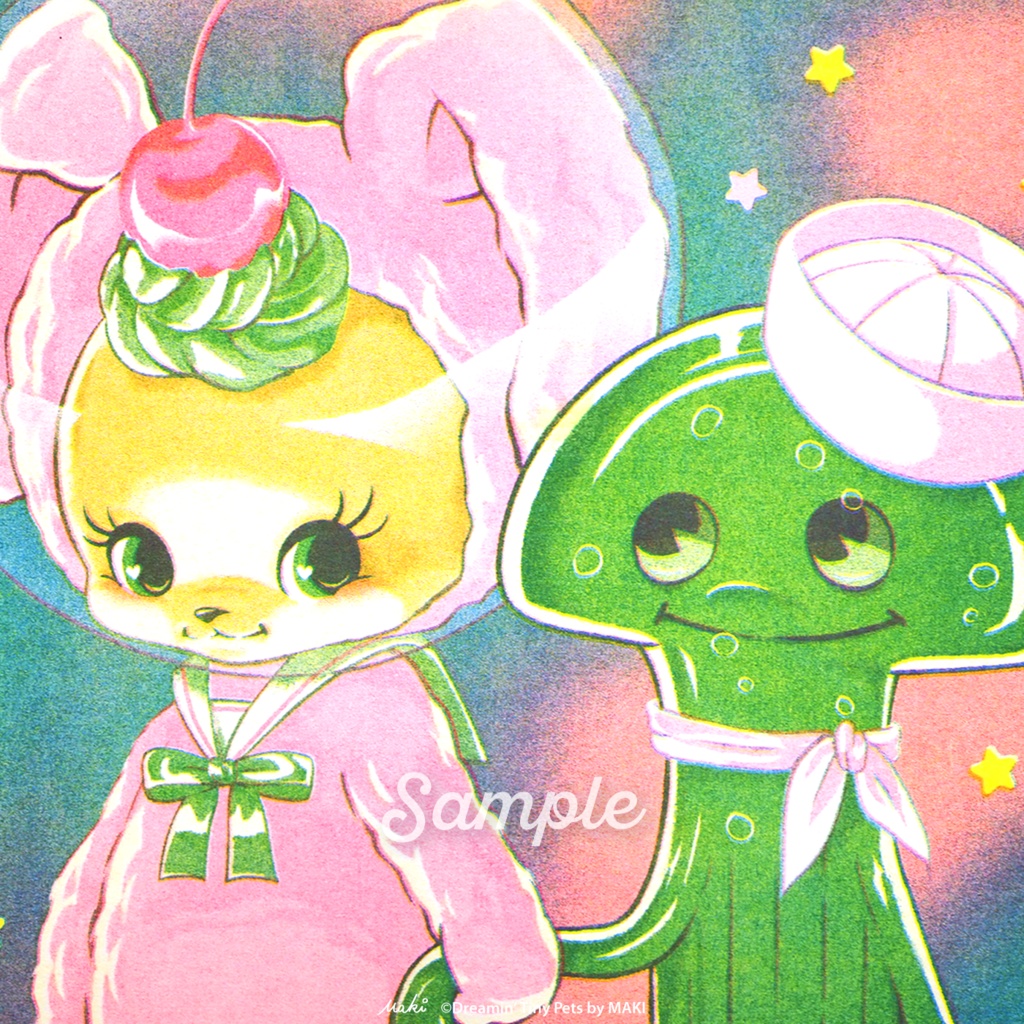 [A4] リソグラフ / Jelly Encount - Dreamin' Tiny Pets by MAKI - BOOTH