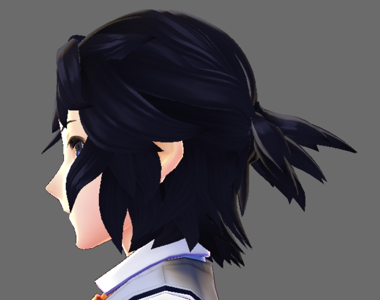 [VRoid] 無料 FREE: Half Up Hair Preset - skullstho - BOOTH