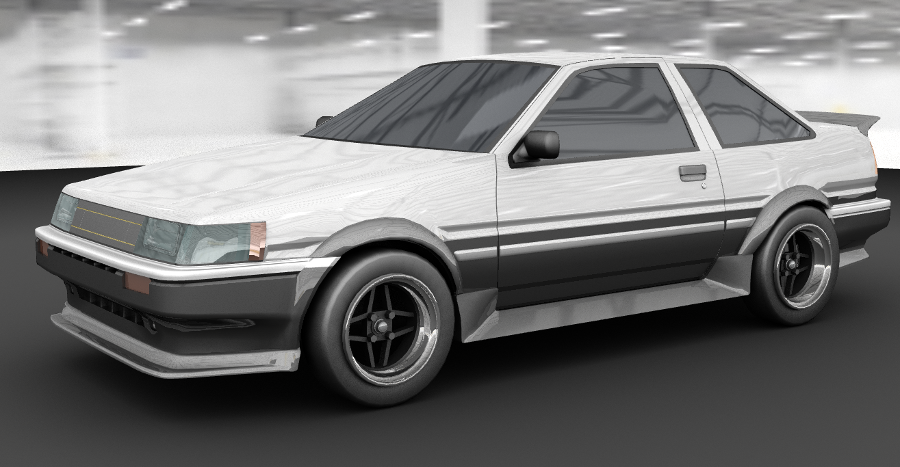 カローラ・ae86 T型L型 汎用エアロパーツ - DIMENSIONZ - BOOTH