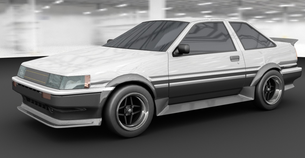 カローラ・ae86 T型L型 汎用エアロパーツ - DIMENSIONZ - BOOTH