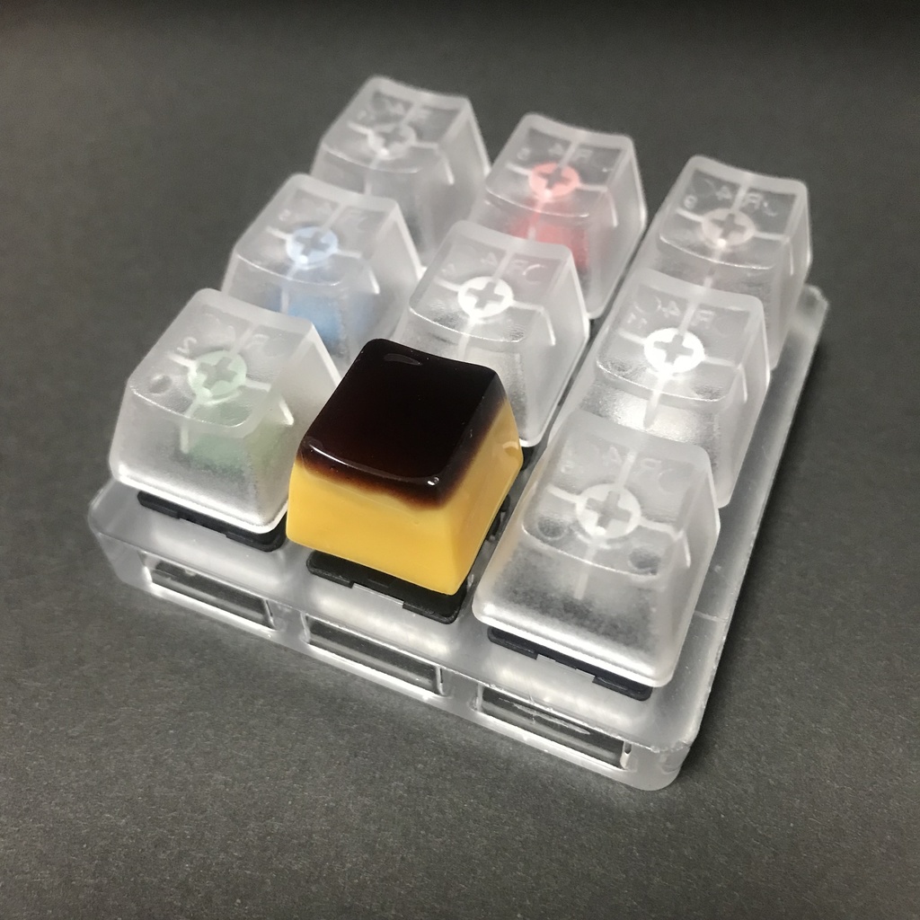 キーキャップ 《 プリン 》 - pochi pochi Lab⋆͛ - BOOTH