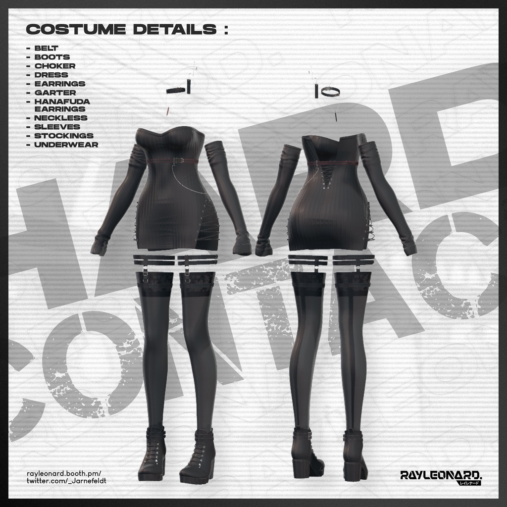 Maya Hard Contact - 舞夜 【ハードコンタクト】 - Rayleonard - BOOTH