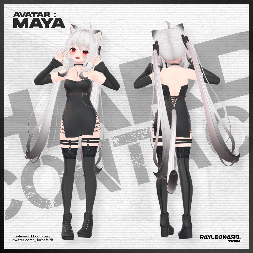 Maya Hard Contact - 舞夜 【ハードコンタクト】 - Rayleonard - BOOTH