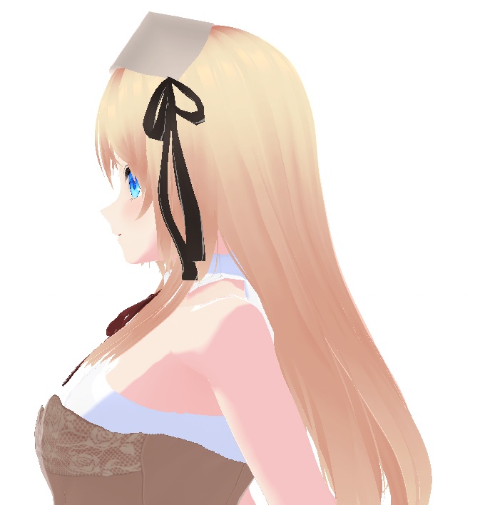 /夏向けおねえさん/ / VRM / 3d / free / - teoteome - BOOTH