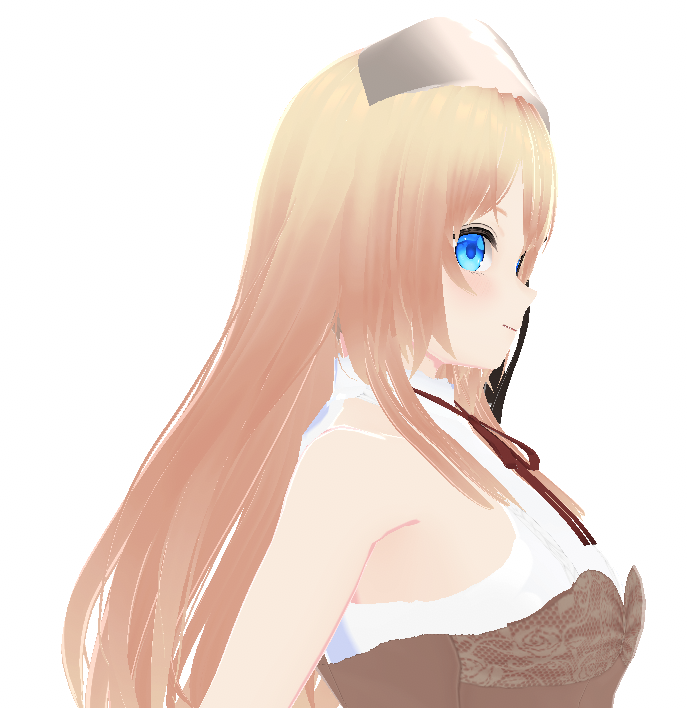 /夏向けおねえさん/ / VRM / 3d / free / - teoteome - BOOTH