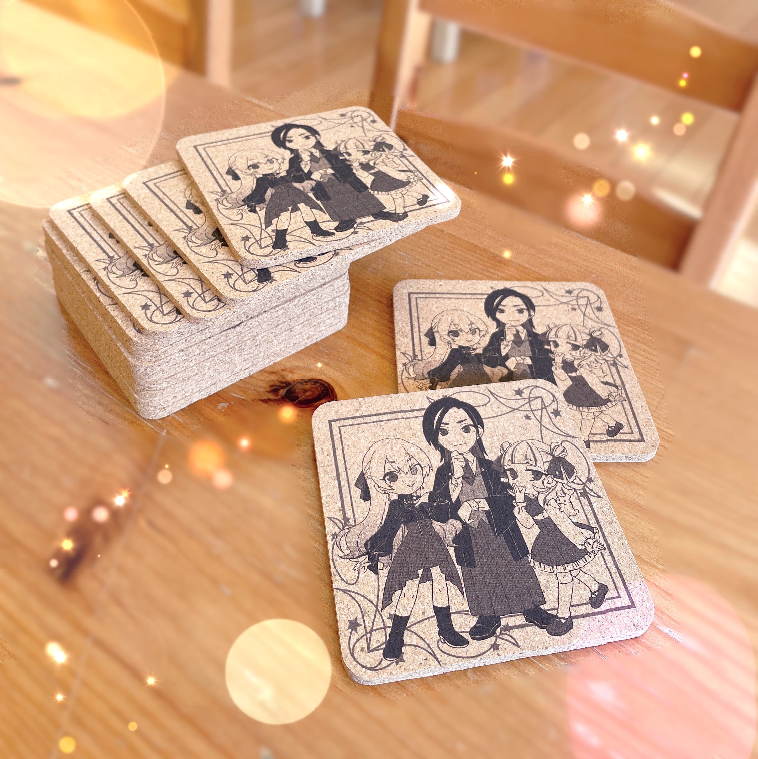 INTALES Cafe 】オリジナルコルクコースター - INTALES_Cafe - BOOTH