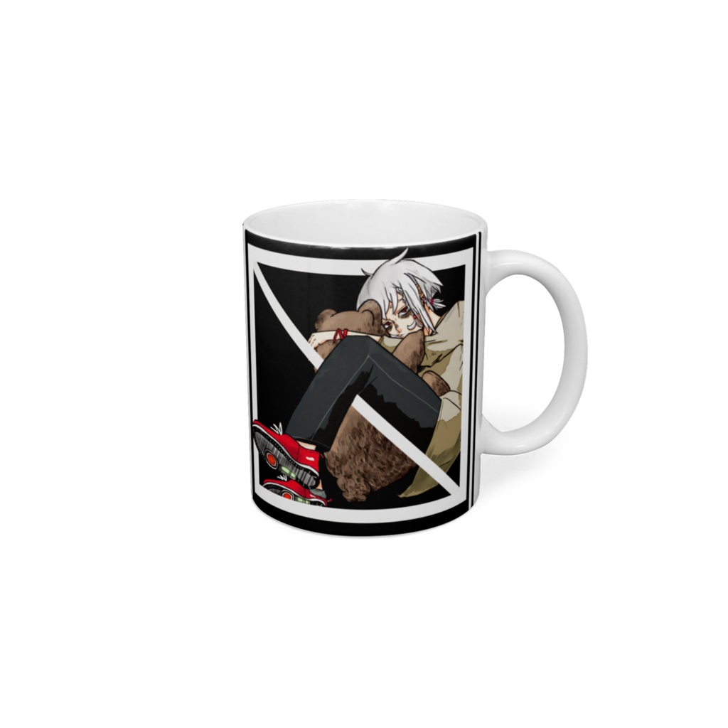 テディベア羽衣石アキラマグカップ - UISHI AKIRA - BOOTH