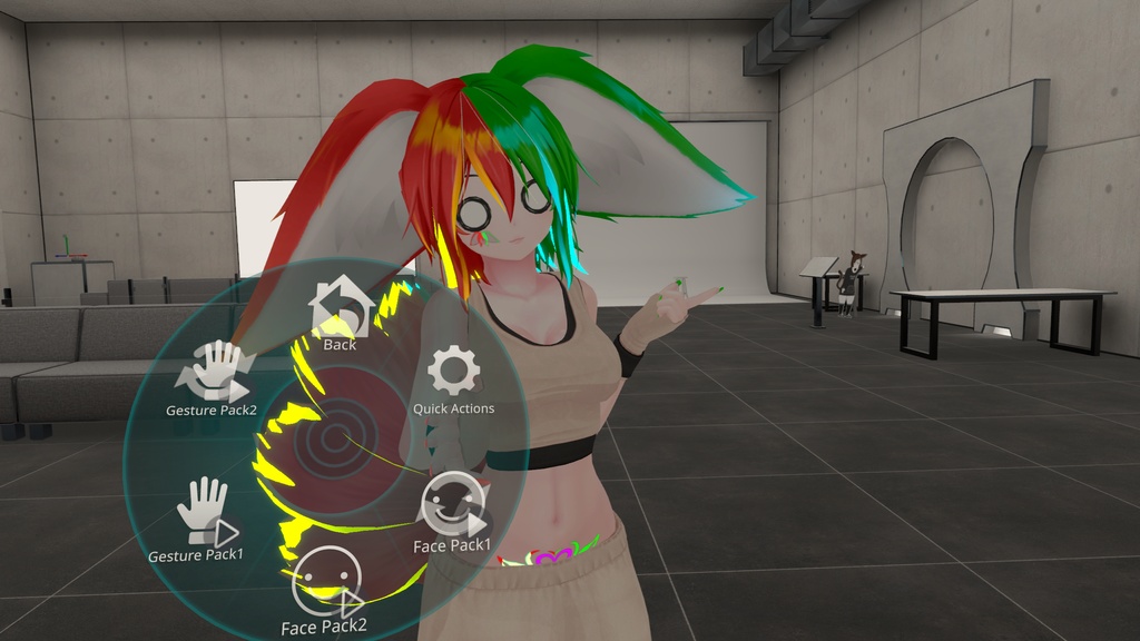 Gestures system form Emy Fox - emyfox - BOOTH