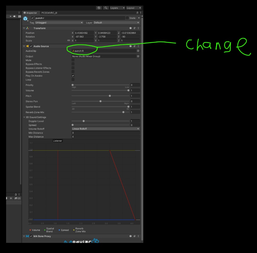 punch effect! (Modular Avatar) - nobu mart - BOOTH