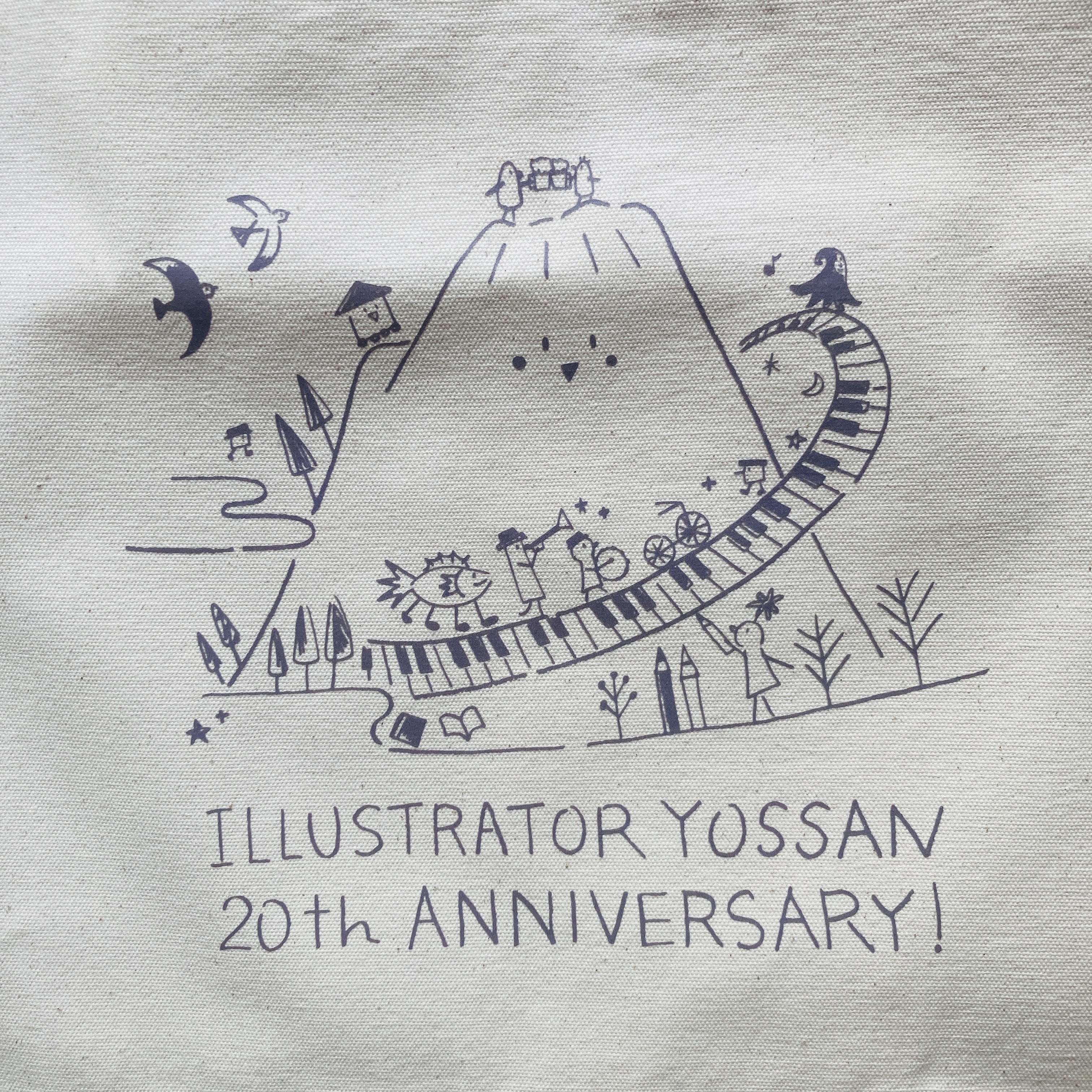 20周年記念トートバッグ - イラストレーターYOSSAN - BOOTH