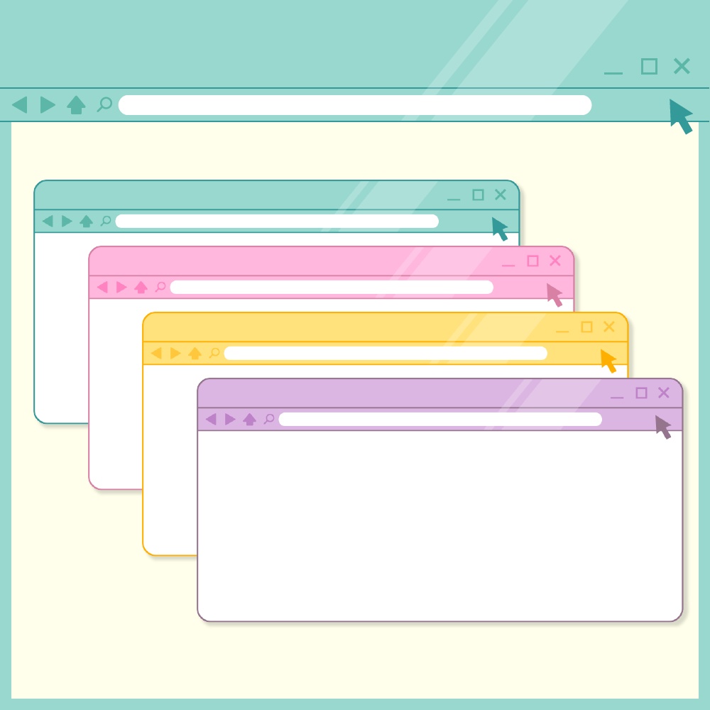 ブラウザ風雑談セット - rainy stroll - BOOTH