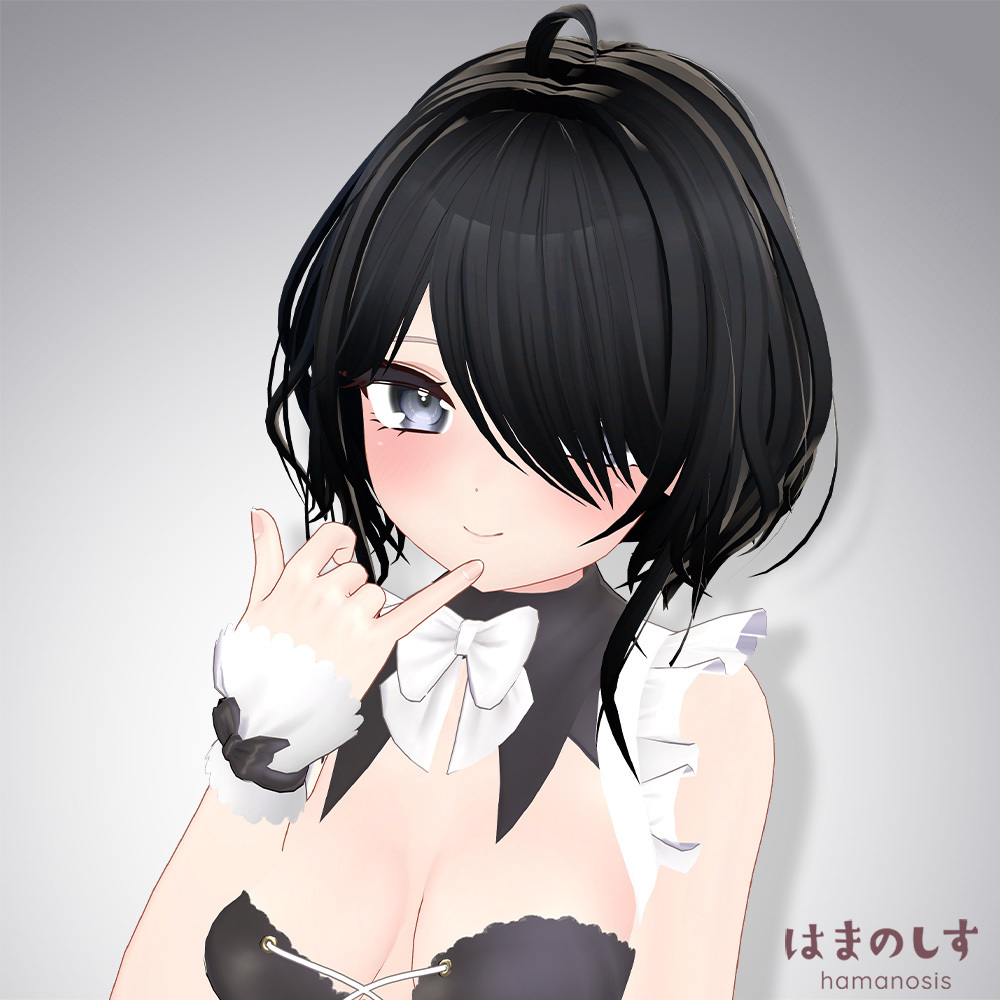 さくらボブ【2種セット+アクセサリー付き】【髪型/ボブヘア】 - はまのしす -hamanosis- - BOOTH