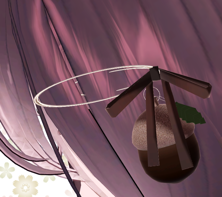 【VRChat想定】どんぐり【アクセサリー小物】 - choco*shop - BOOTH