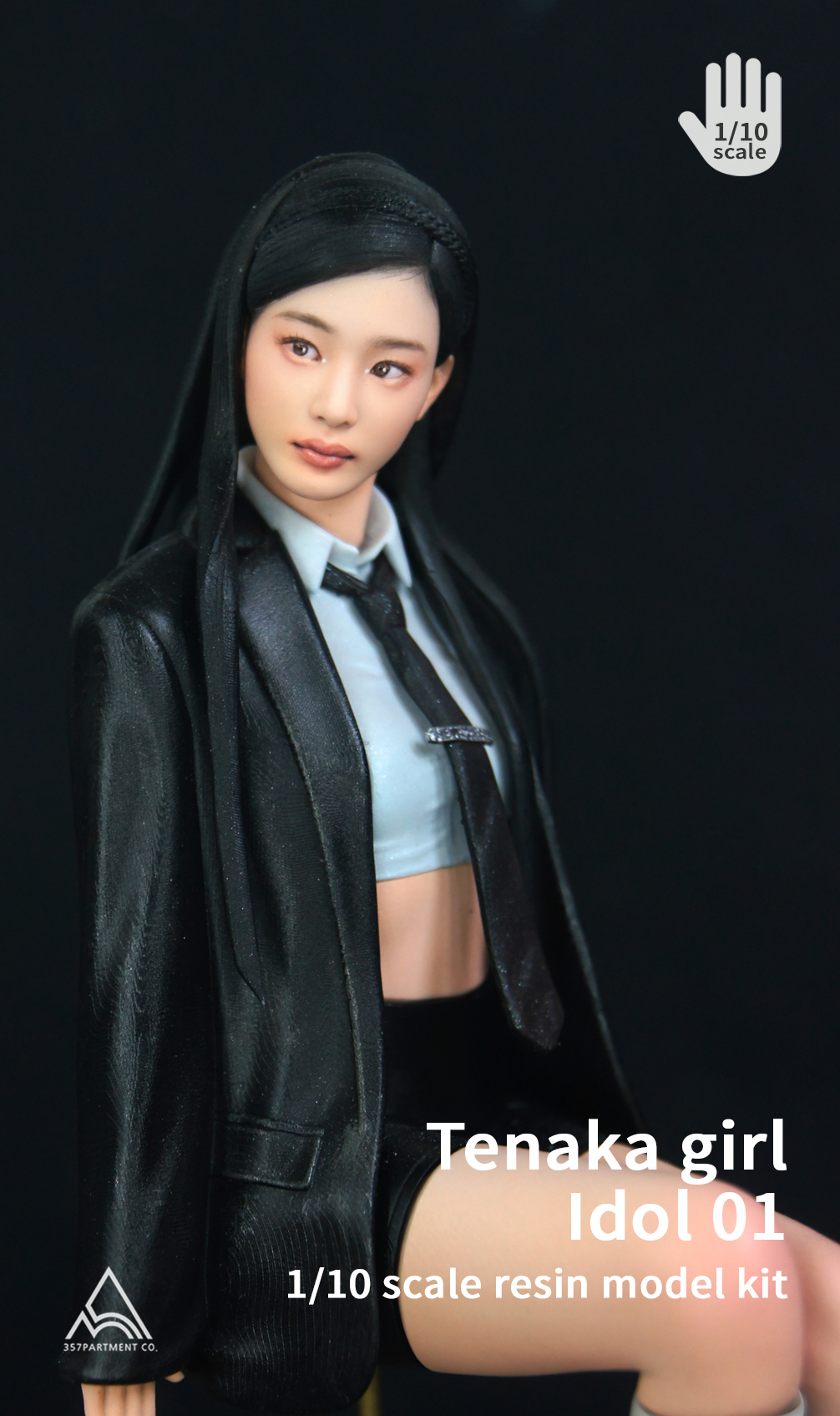 1/10 Tenaka Girl IDOL 01 Resin kit figure - 357partment - BOOTH