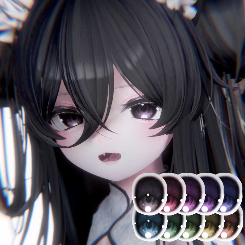 【舞夜 maya】Sleek Make Up & Eye Texture - migurogubox - BOOTH