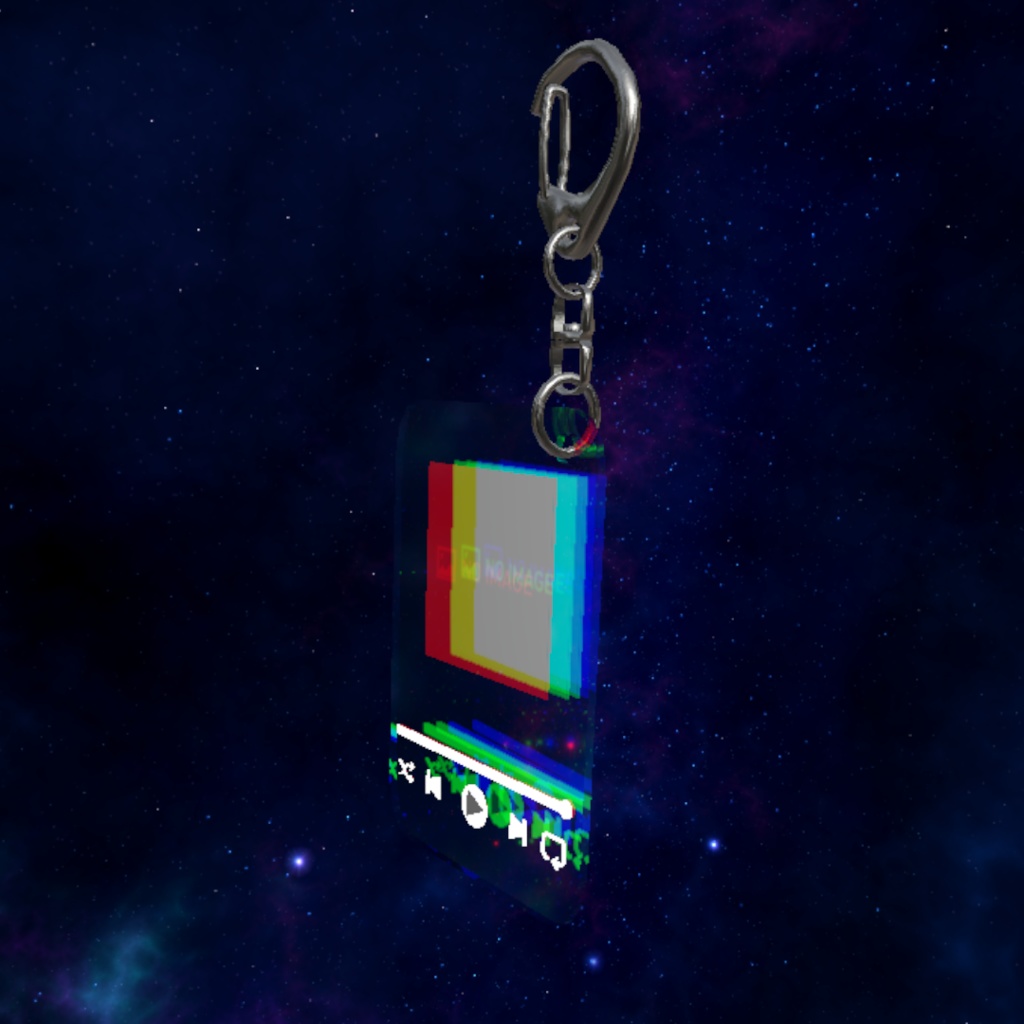 Favsong Keychain - 冷々 - BOOTH