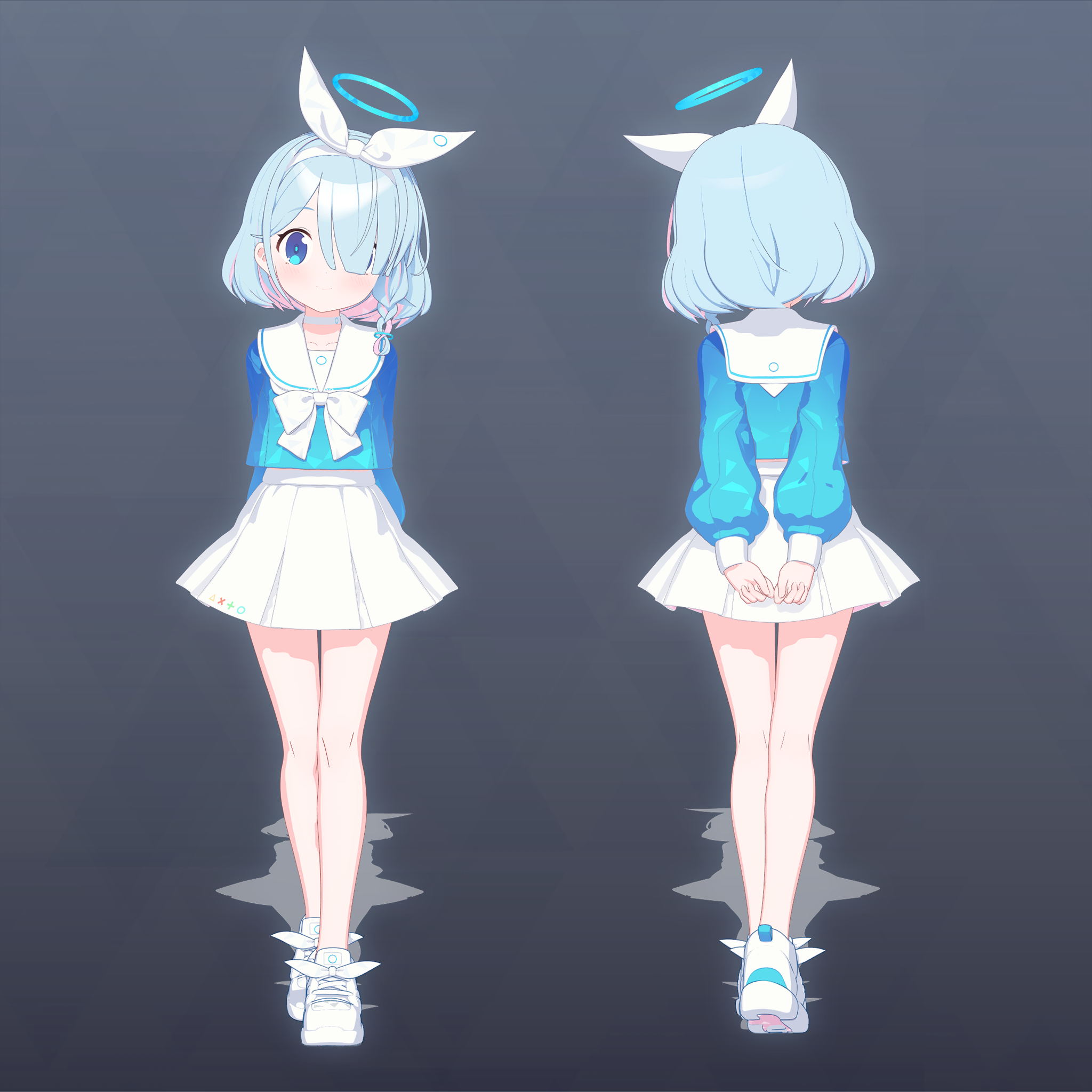 【MMDモデル】『アロナ』 - lovecelebi - BOOTH