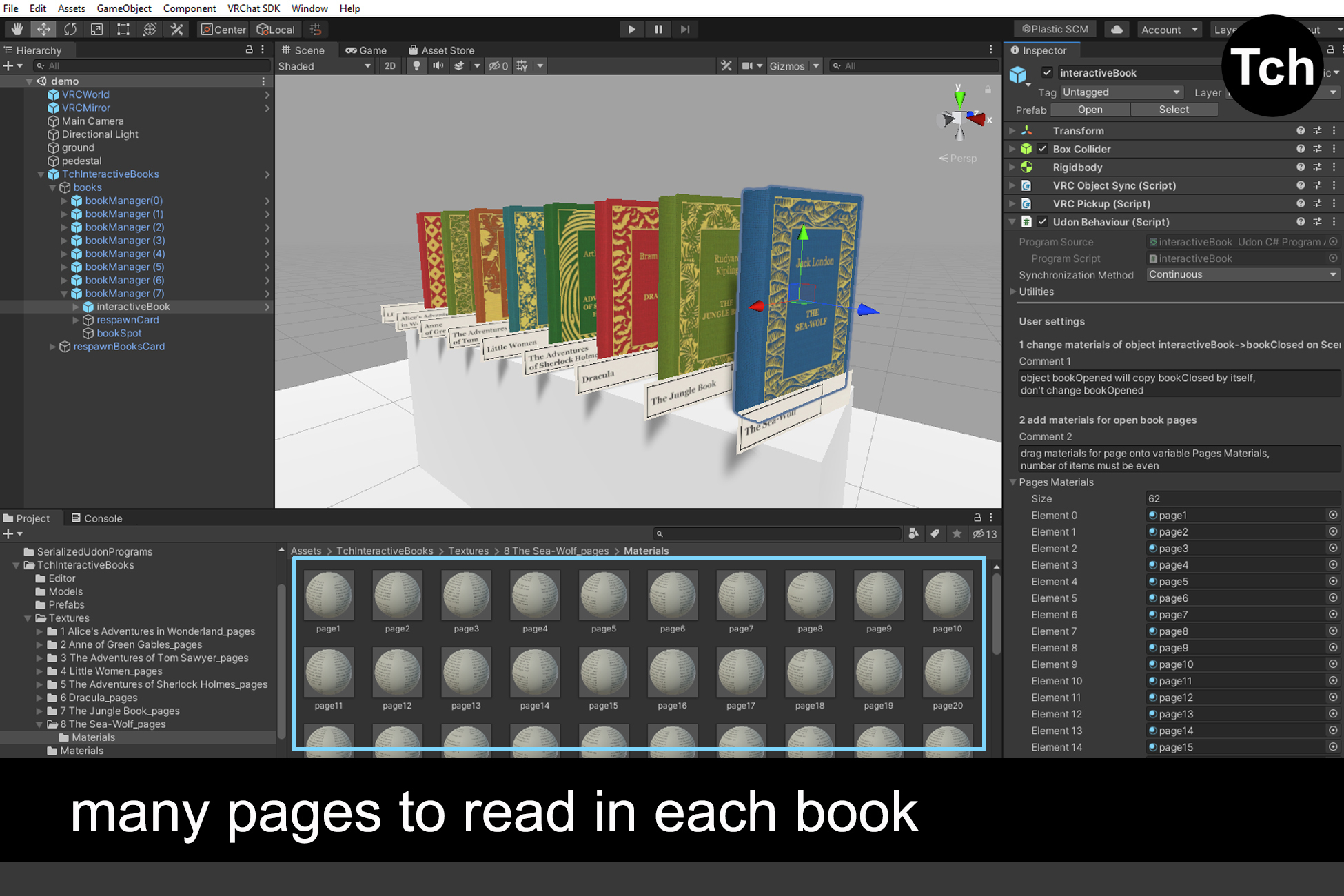 VRChat Readable books pack || VRChatの読みやすい本パック - tochechka - BOOTH