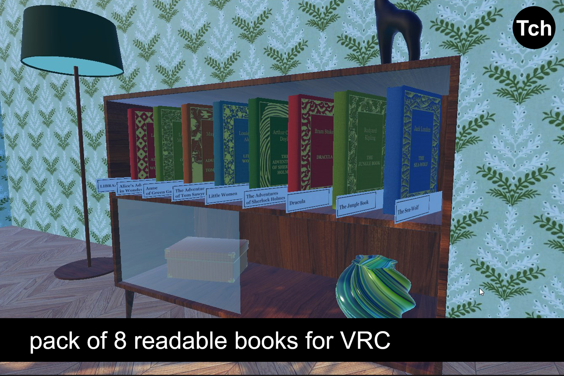 VRChat Readable books pack || VRChatの読みやすい本パック - tochechka - BOOTH