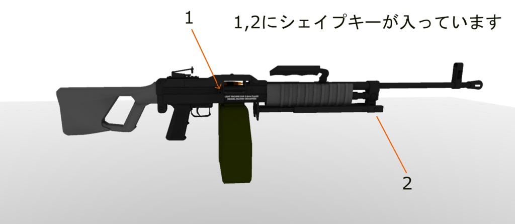 Type 88 LMG - FARUQ Defense Industry - BOOTH