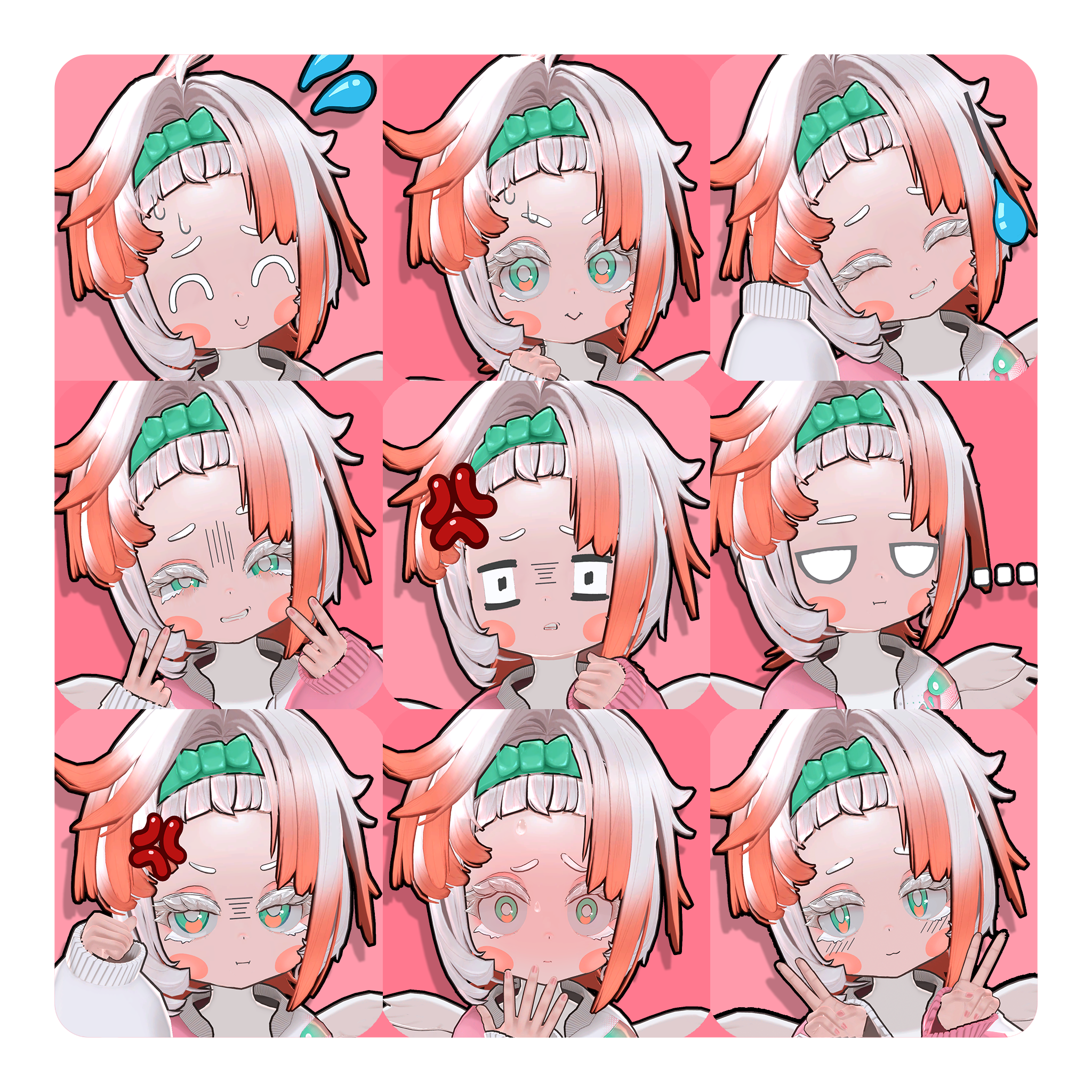 オリジナル3D モデル『Fuwan-フワン-』 - COCODELIC - BOOTH