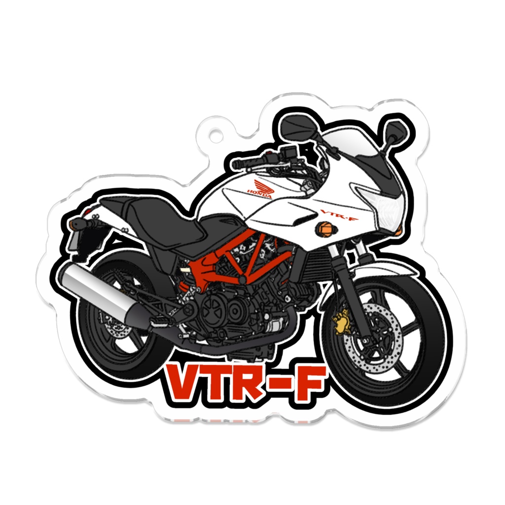アクリルキーホルダー VTR-F - 88サイクルズ【バイクグッズショップ】 - BOOTH