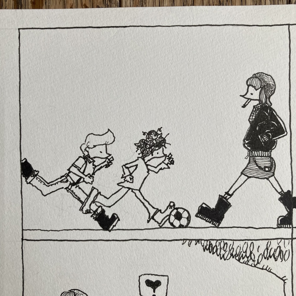 原画6枚セット 「小さな街の小さな出来事」 - mrym - BOOTH