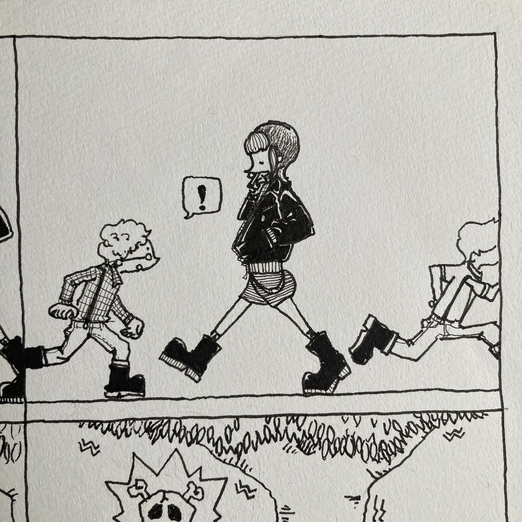 原画6枚セット 「小さな街の小さな出来事」 - mrym - BOOTH