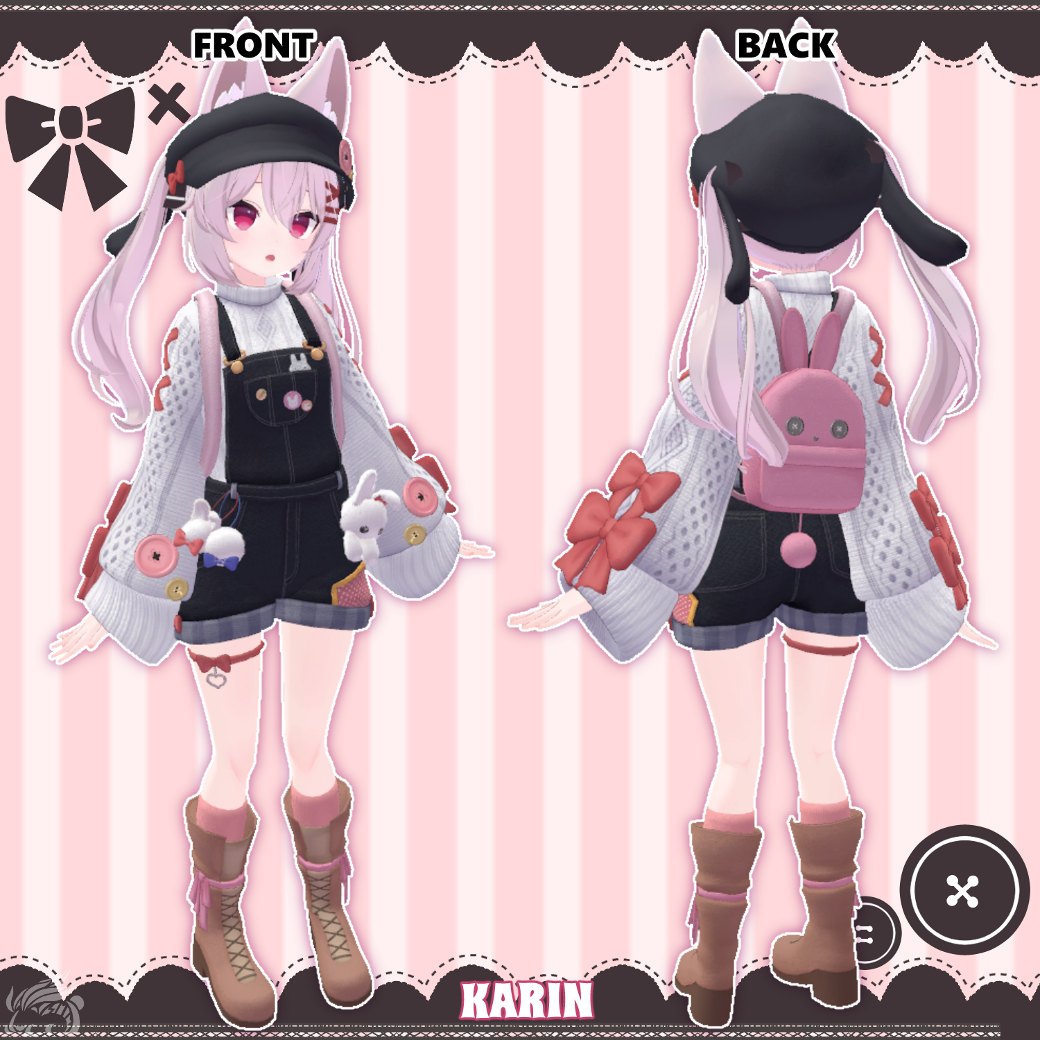 【5アバター対応】Urban Rabbit - PLUMARIUM - BOOTH