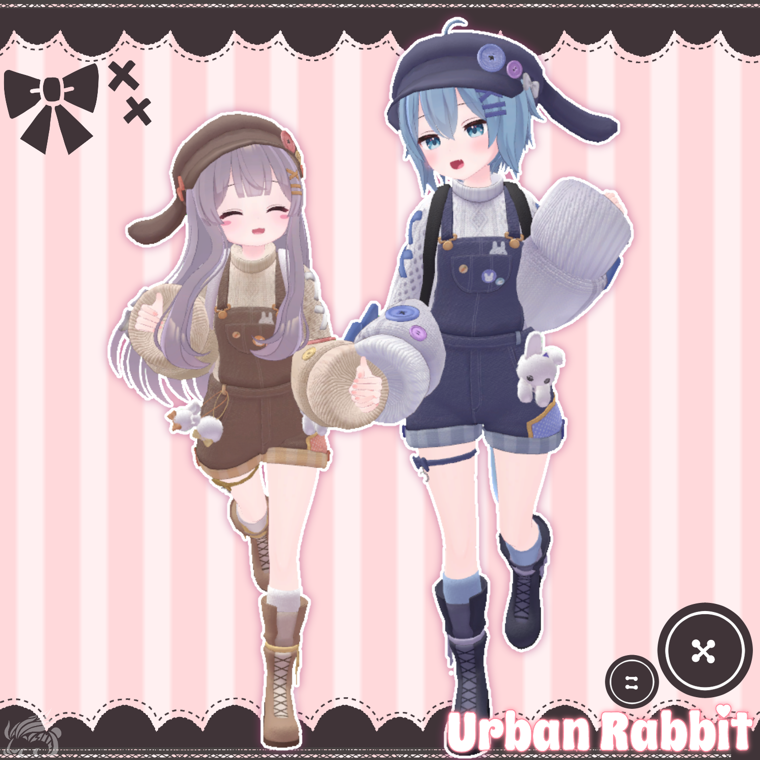 【5アバター対応】Urban Rabbit - PLUMARIUM - BOOTH