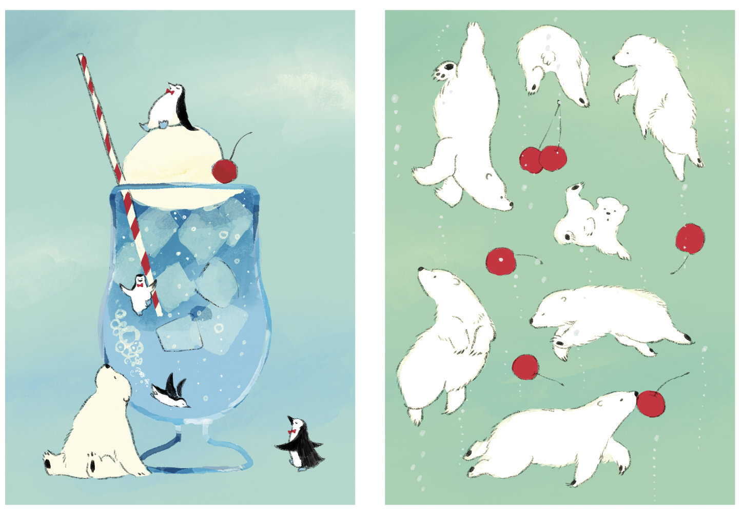 イラスト集3 - Bitte Mitte - BOOTH