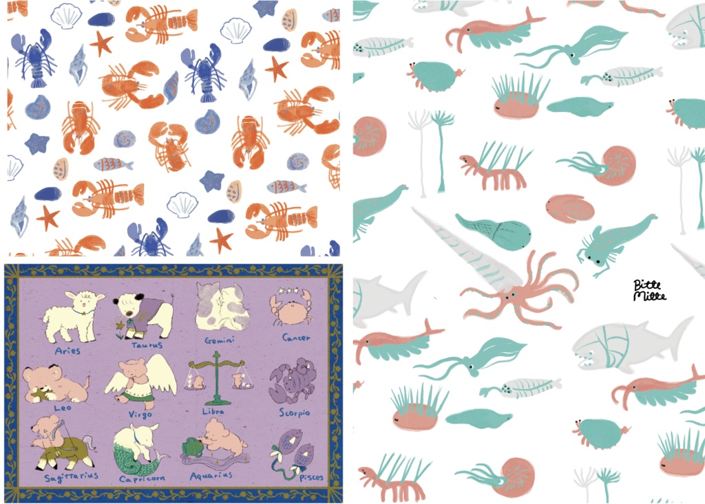 イラスト集POP - Bitte Mitte - BOOTH