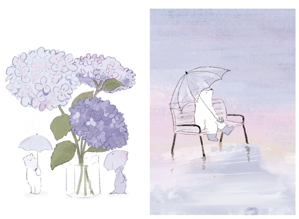 イラスト集 natural - Bitte Mitte - BOOTH