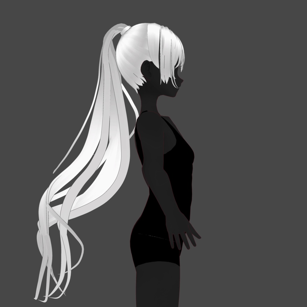 VRoid】ヘアプリセット/ロングポニーテール - NGP COLLECTION VRoid】ヘアプリセット/ロングポニーテール - NGP COLLECTION