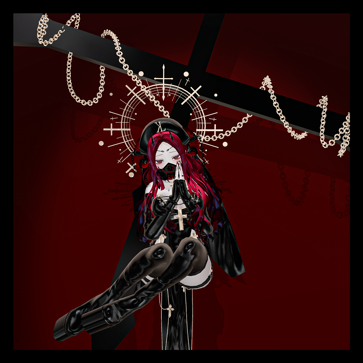 【WITH @K1raIL_】 NUN afk&pose set - ♥FishFish♥SHOP - BOOTH