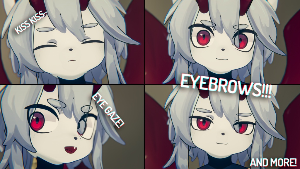 [ VRChat ] ヨプテ | フェイストラッキング アドオン - Echo_DNG - BOOTH