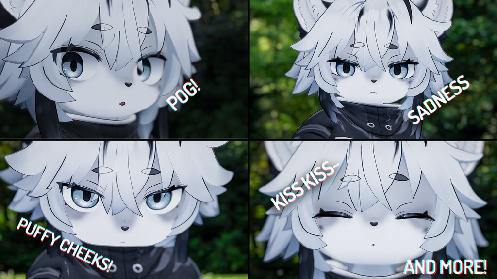 [ VRChat ] 灰島-haishima- | フェイストラッキング アドオン - Echo_DNG - BOOTH