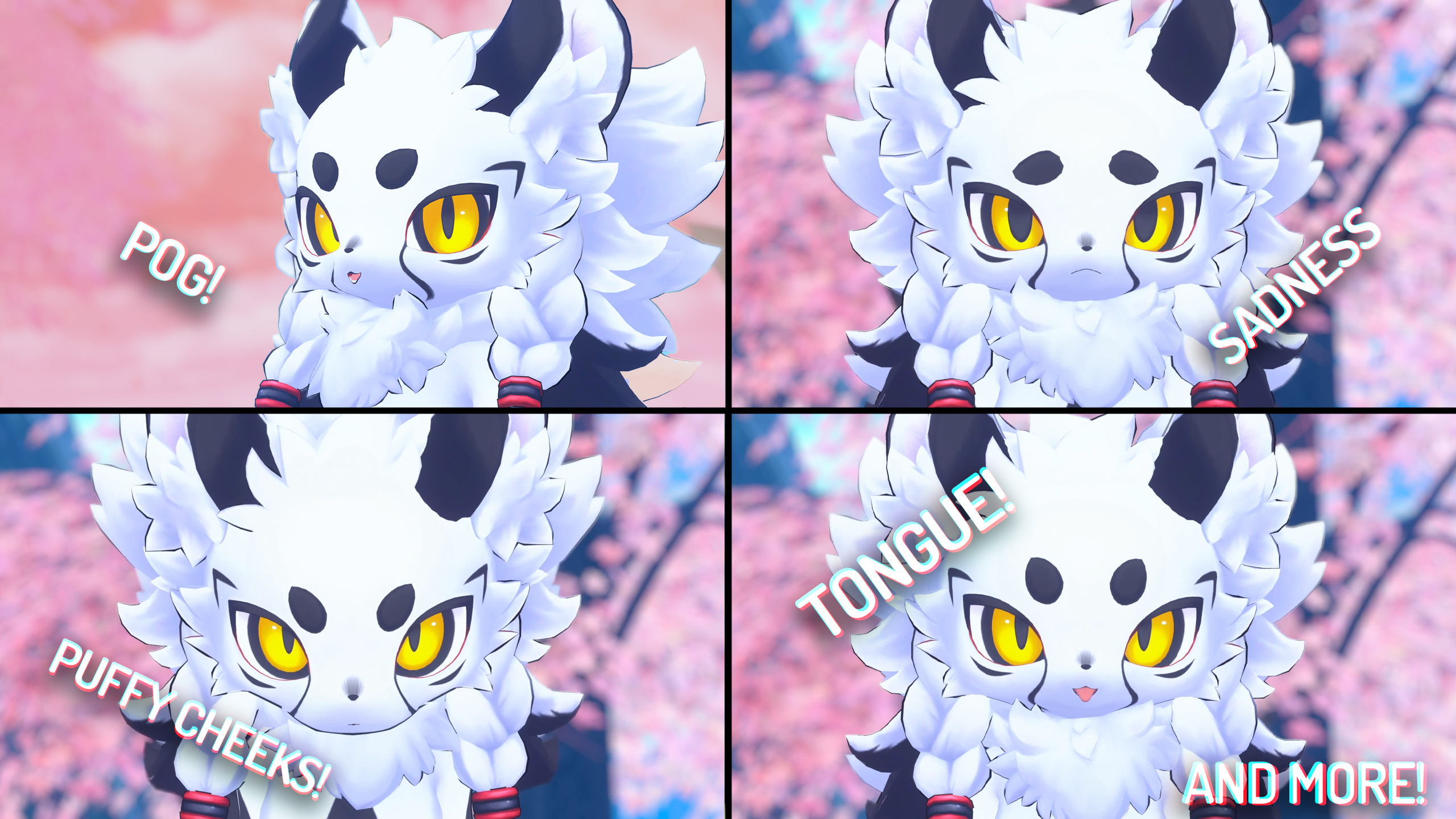 [ VRChat ] ちびとら | フェイストラッキング アドオン - Echo_DNG - BOOTH