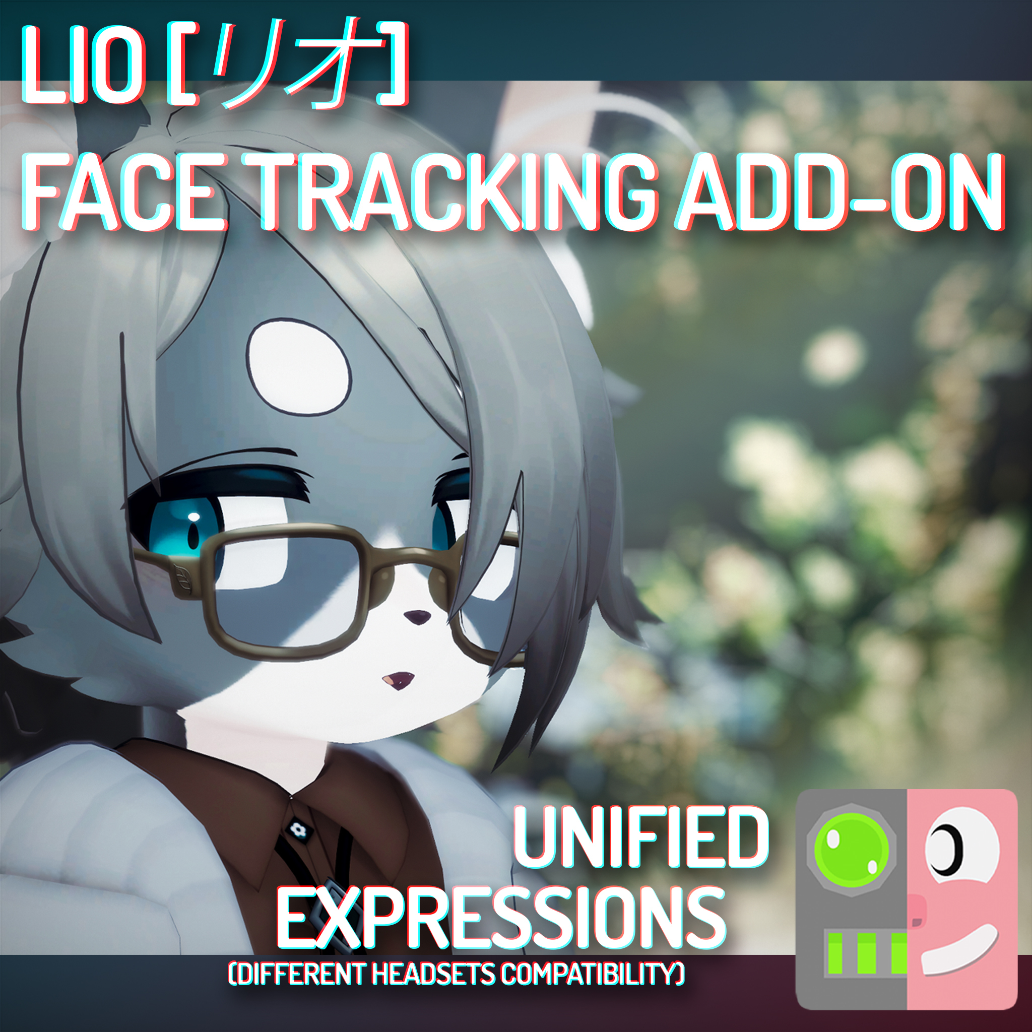 [ VRChat ] リオ | フェイストラッキング アドオン - Echo_DNG - BOOTH