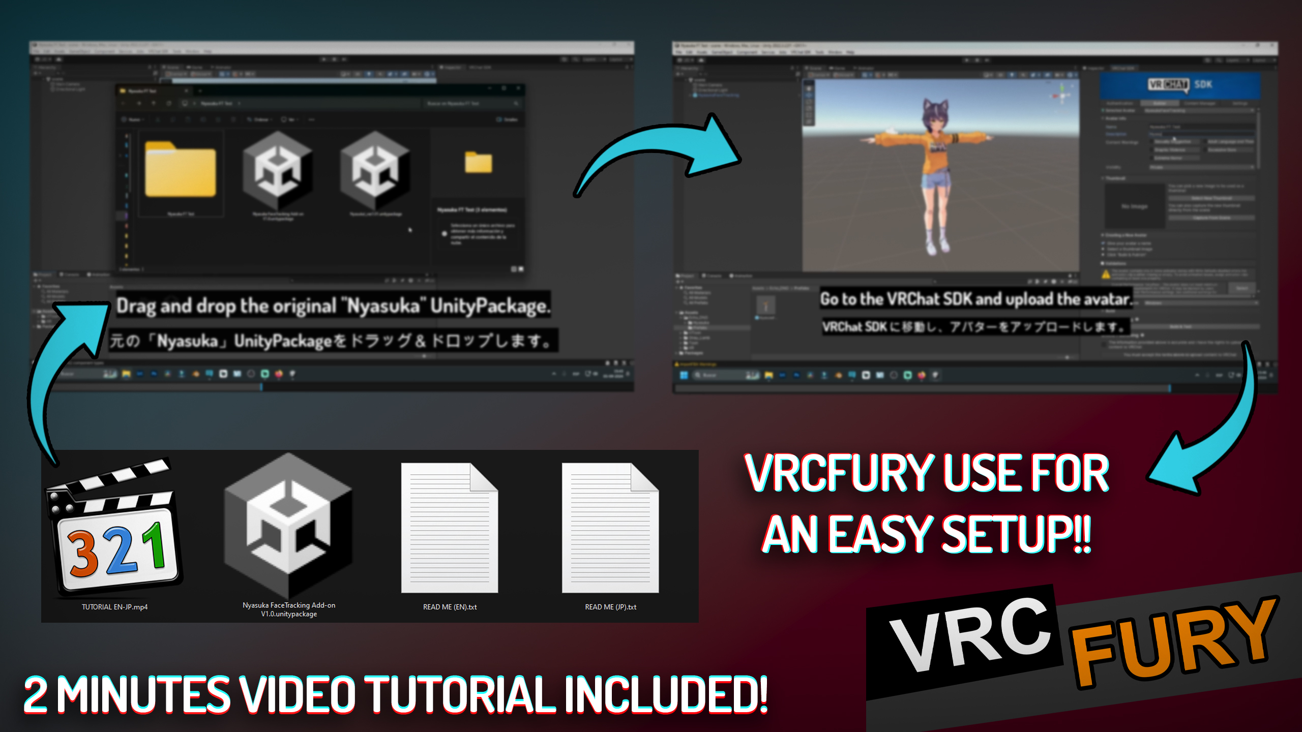 [ VRChat ] ニャスカ！ | フェイストラッキング アドオン - Echo_DNG - BOOTH