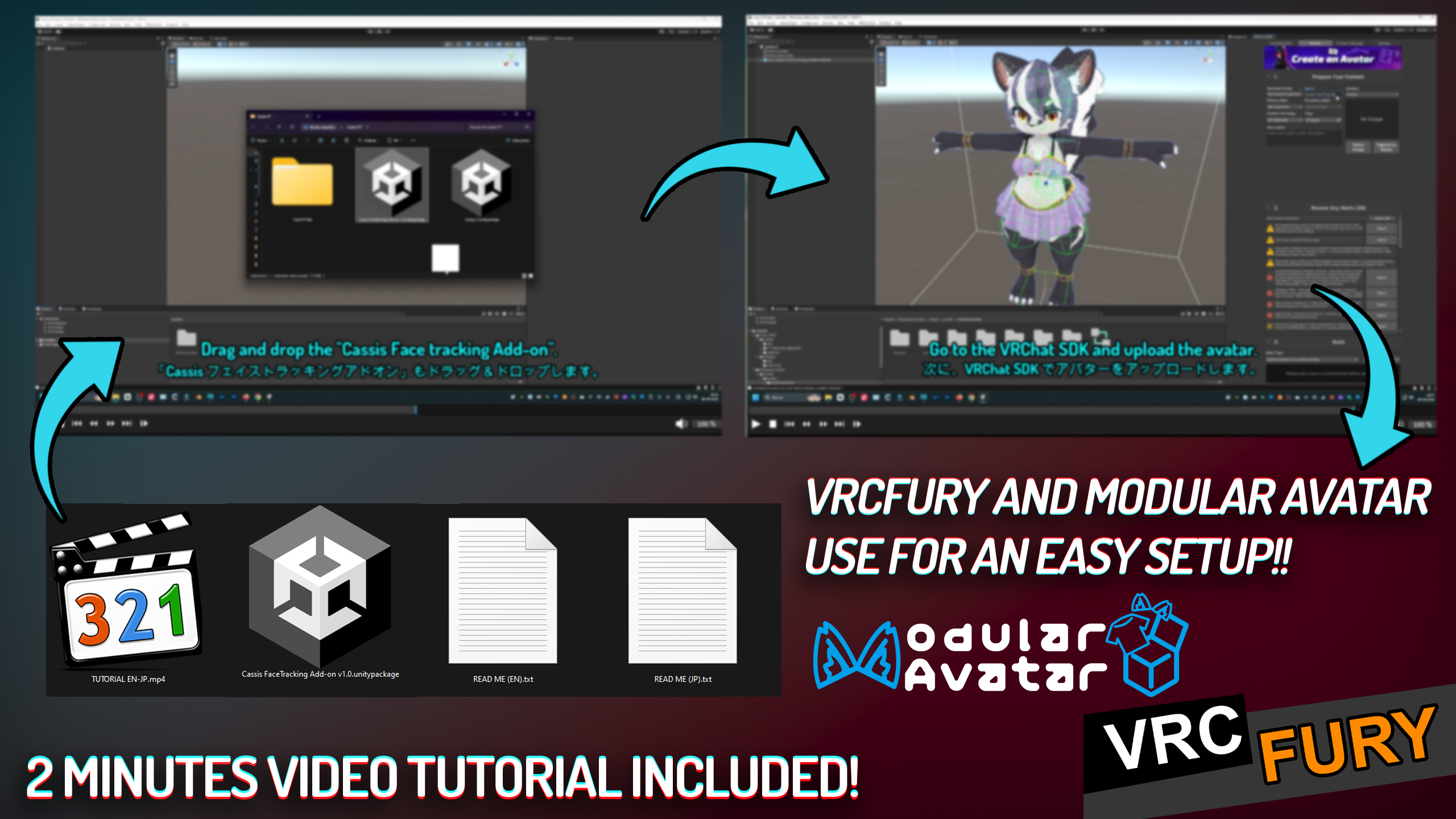[ VRChat ] カシス | フェイストラッキング アドオン - Echo_DNG - BOOTH