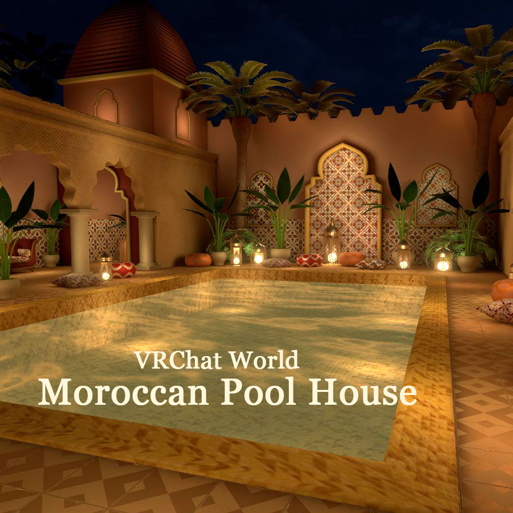 【World】Moroccan Pool House - La Fille - BOOTH