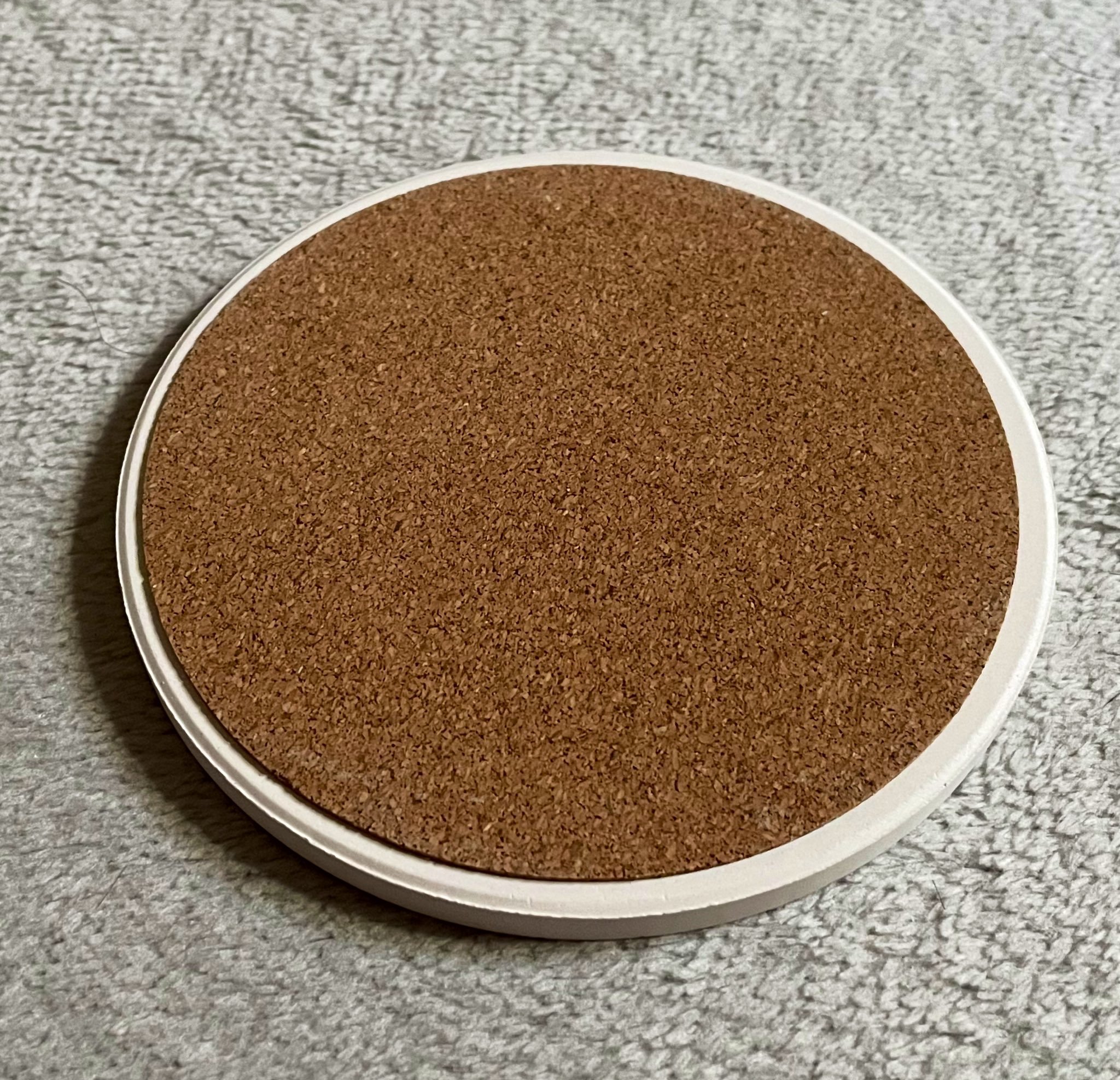 okamon コースター【白雲石】 - okamon - BOOTH